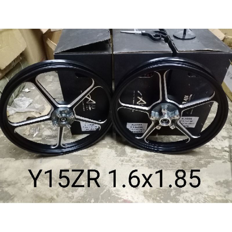 AJI racing forged sport rim FG505 & FG511, (Y15ZR STD HUB)/ (RS150 & RSX150)/ (Y15ZR CUSTOM ...