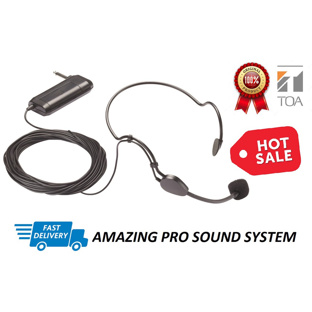 TOA EM-370HS Headset Microphone | Shopee Malaysia
