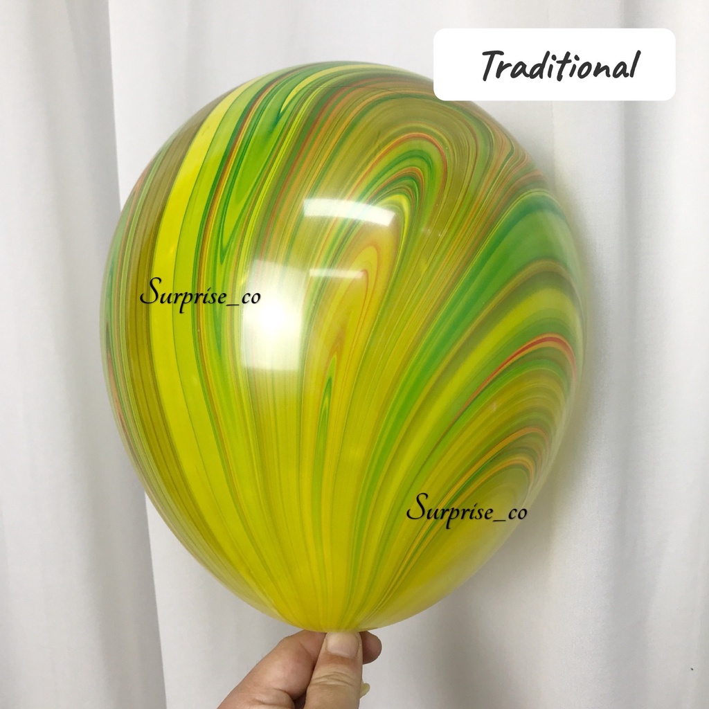 Qualatex SuperAgate Balloon Qualatex Marble 11 Inch Balloon Qualatex ...