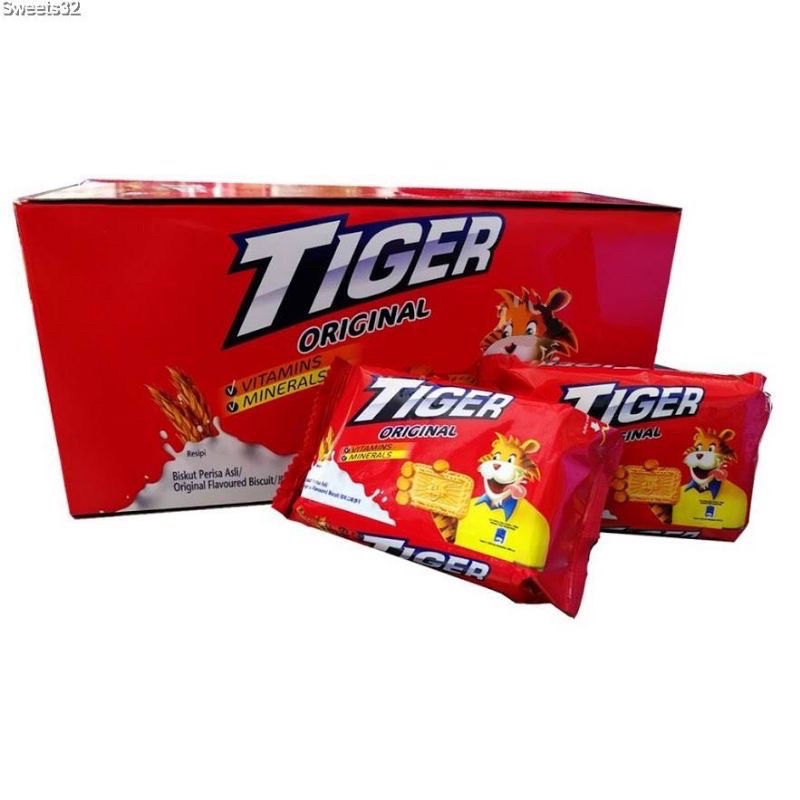 Tiger Biscuit Original/Chocolate/Susu (60G X 12pkt) | Shopee Malaysia