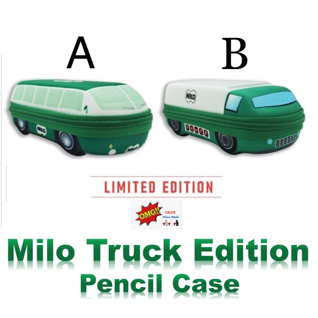 Limited Edition Milo Pencil Box / Case - Truck Edition With Zip ...