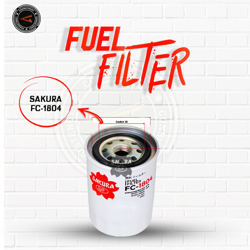 Sakura Fuel Filter FC-1804/ FC1804/Sakura Filter Kubota Hyundai ...