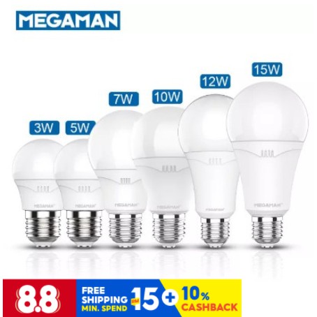 Megaman Led Light Bulb | Shopee Malaysia