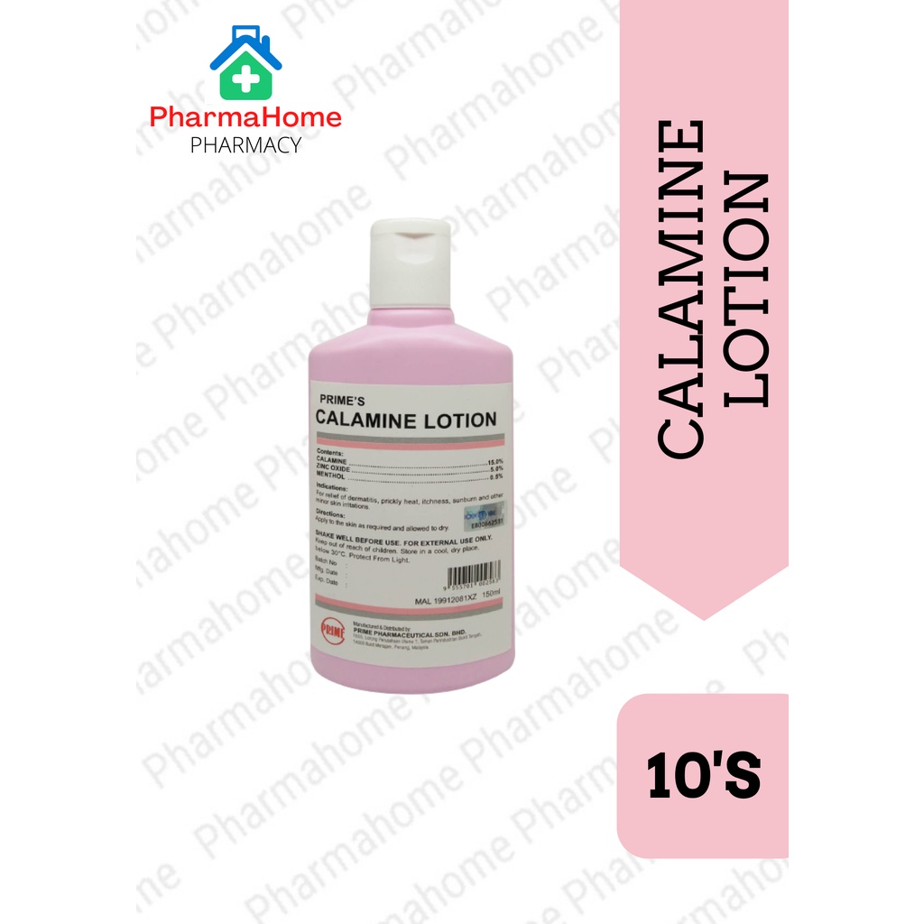 Prime Calamine Lotion 150ml (Exp: 01/2027) | Shopee Malaysia