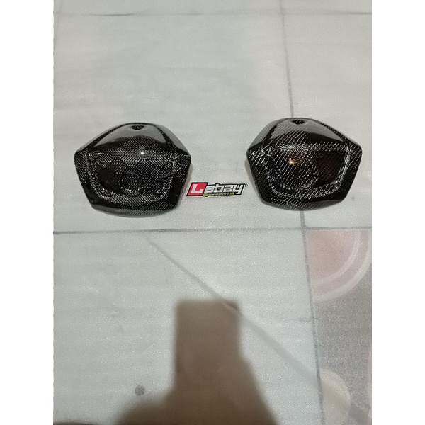 All NEW NMAX CONNECTED V2 CARBON KEVLAR HANDLEBAR COVER | Shopee Malaysia