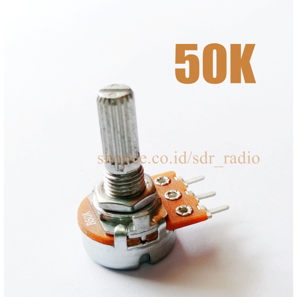 Potentiometer 50K potentiometer 50 kilo Mono B50k potentiometer ...