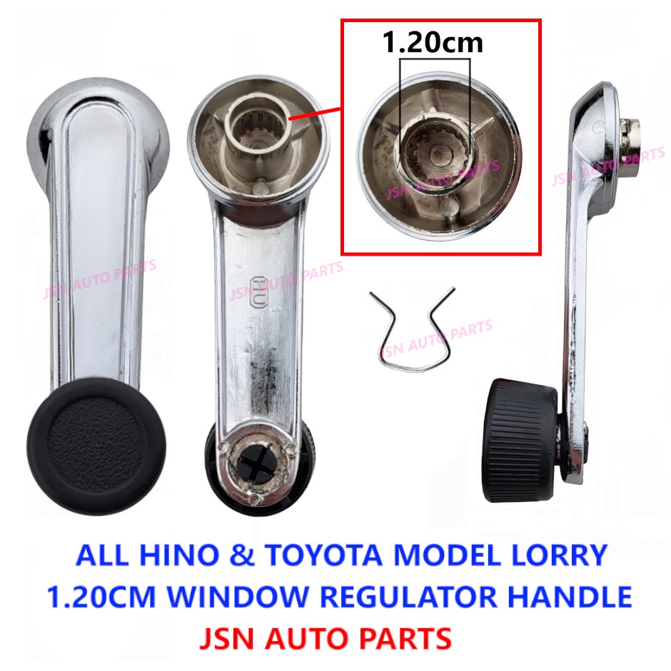 HINO TOYOTA 1.20CM 12MM WINDOW REGULATOR HANDLE DOOR REGULATOR HANDLE ...