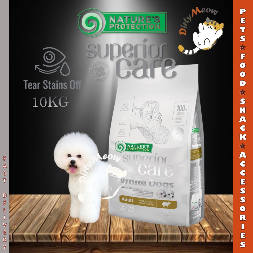 NATURE'S PROTECTION Superior Care "White Dog Lamb Adult" small & mini ...