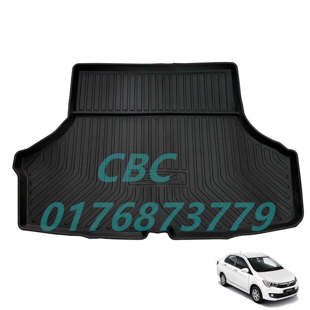 Perodua Bezza 2016-2020 Boot Tray Trunk Tray Cargo Tray Rubber Tray ...
