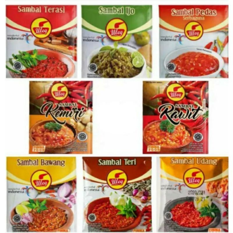 PUTIH [SAOS & Sambal, INSTANT SEASONING!!] Indofood extra spicy sauce ...