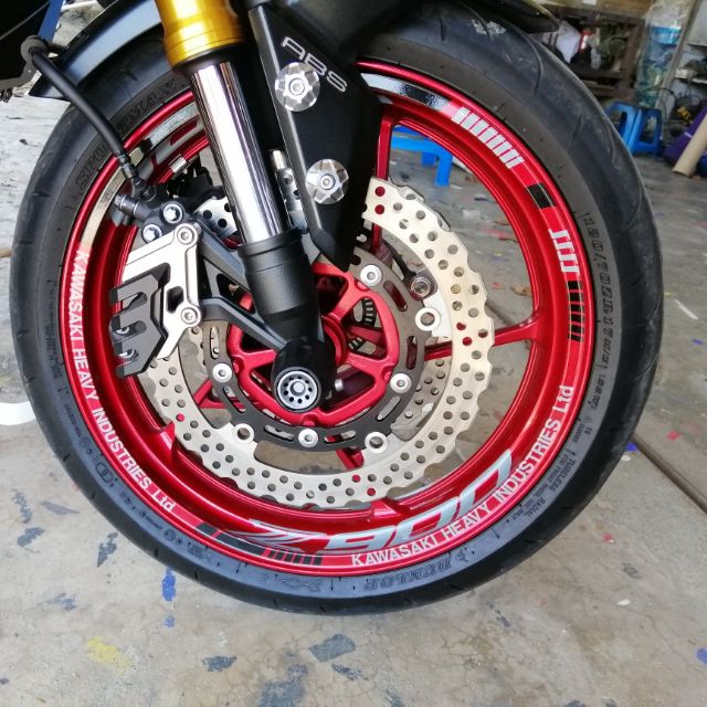 KAWASAKI Z900 RIM STICKER | Shopee Malaysia