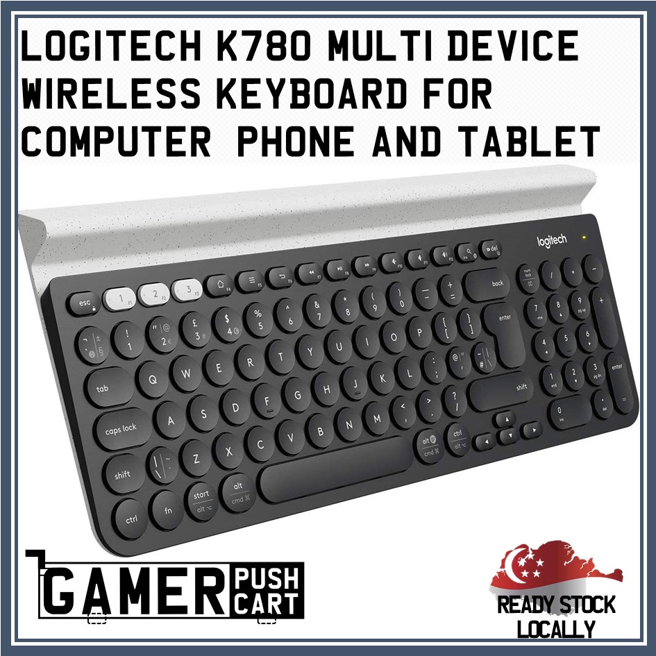 Logitech K780 Multi-Device Wireless Keyboard for Computer, Phone and Tablet | Shopee Malaysia