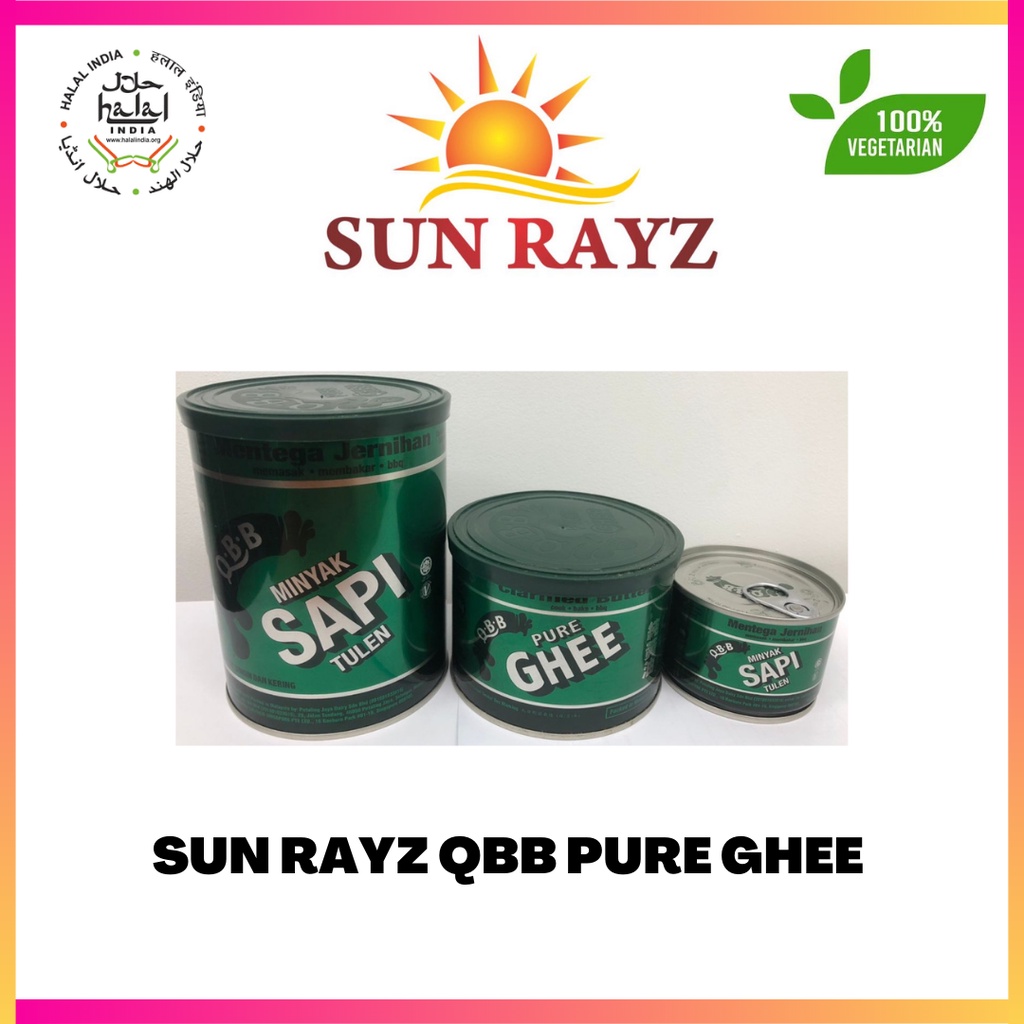 SUN RAYZ QBB PURE GHEE 150G, 400G & 800G *READY STOCK* | Shopee Malaysia