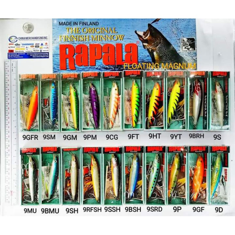 RAPALA MAGNUM F9 fishingcmi quality fishing tackle | Shopee Malaysia