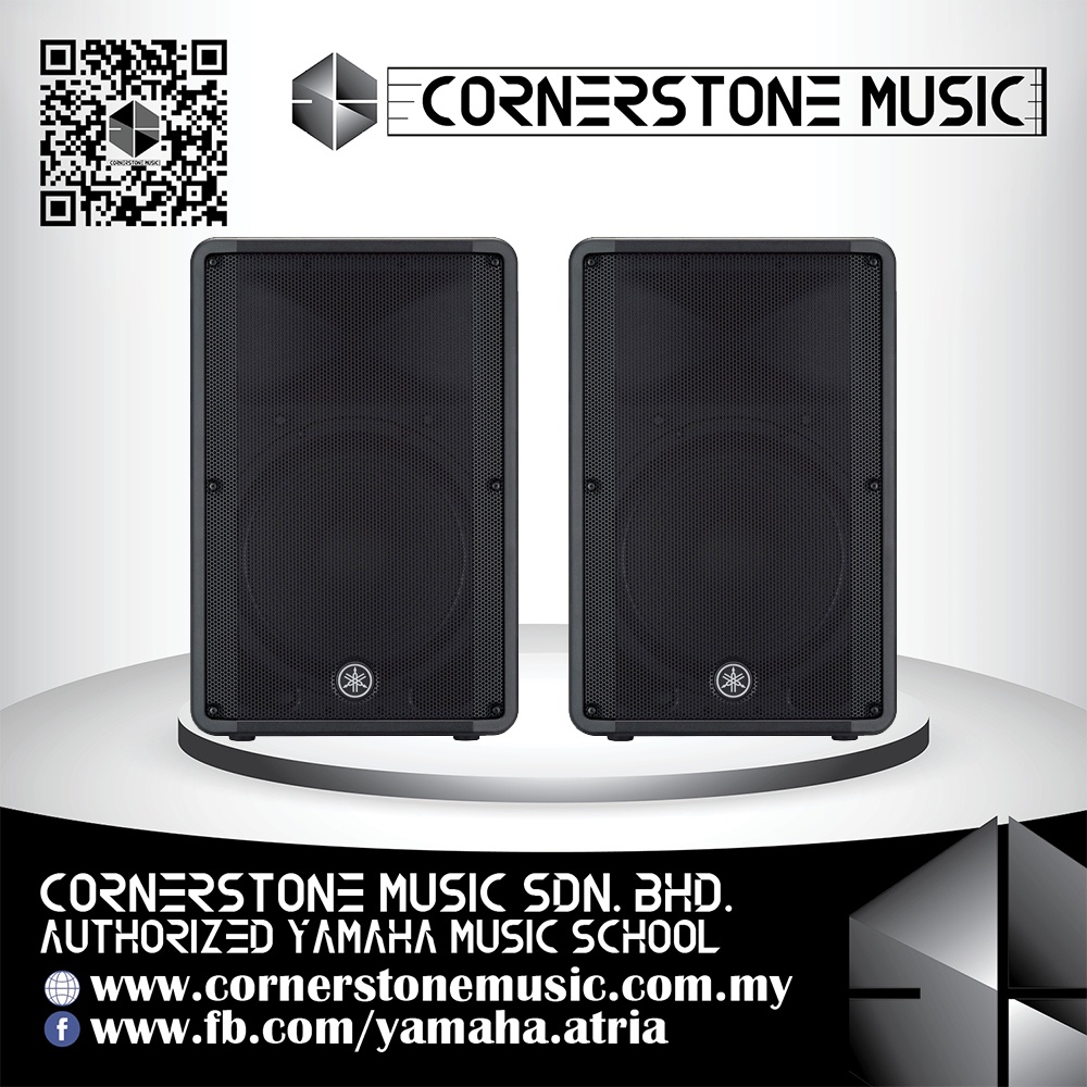 Yamaha PA Speaker CBR 15 ( CBR15 / CBR-15 ) 15-Inch 2-Way 500W Passive ...