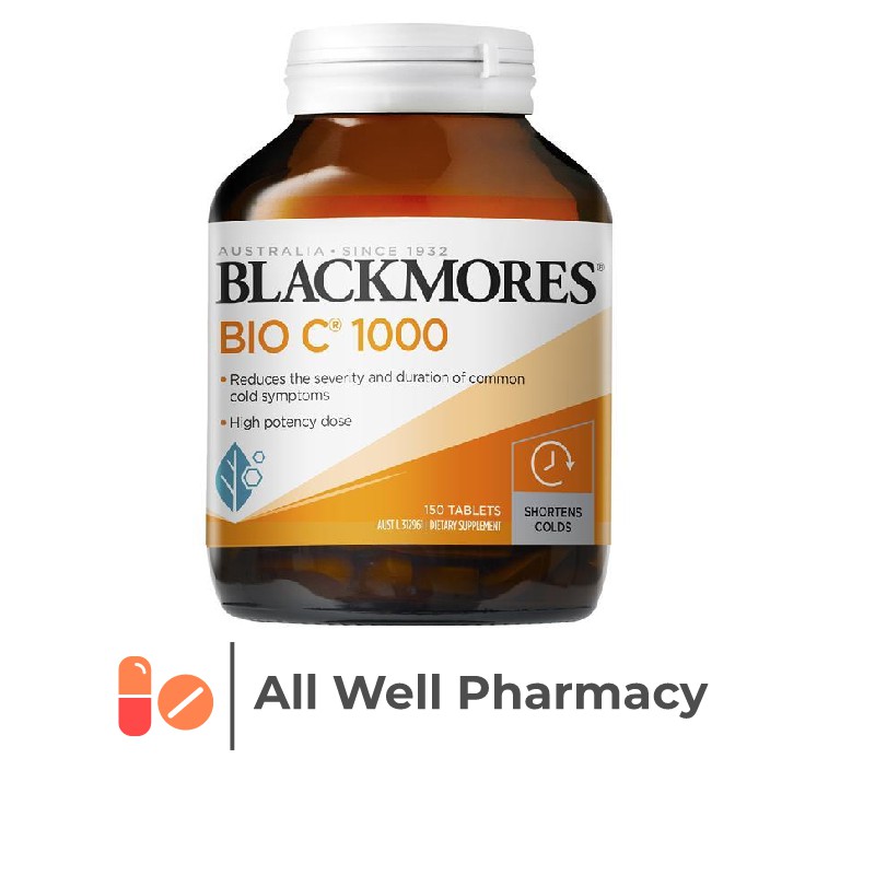 Blackmores Bio Vitamin C 1000mg 150 Tablets Vitamin C (Made In ...