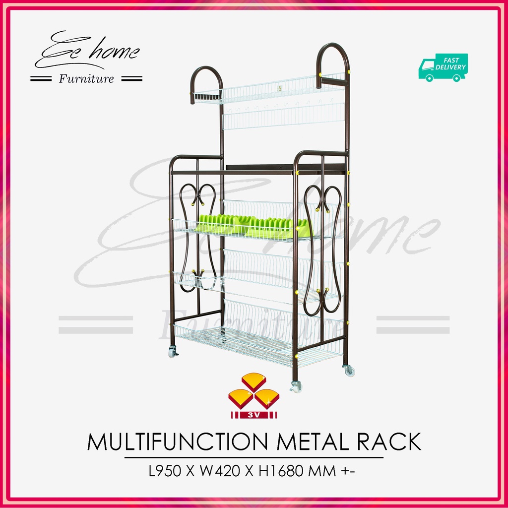EE HOME MULTI PURPOSE RACK PLATE RACK DISH RACK KITCHEN RACK RAK ...