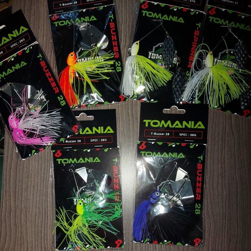 GIANTSBAKEHEAD TOMANIA LURE BAITS T-SPINNER 31GRAM / T-BUZZER 28GRAM ...