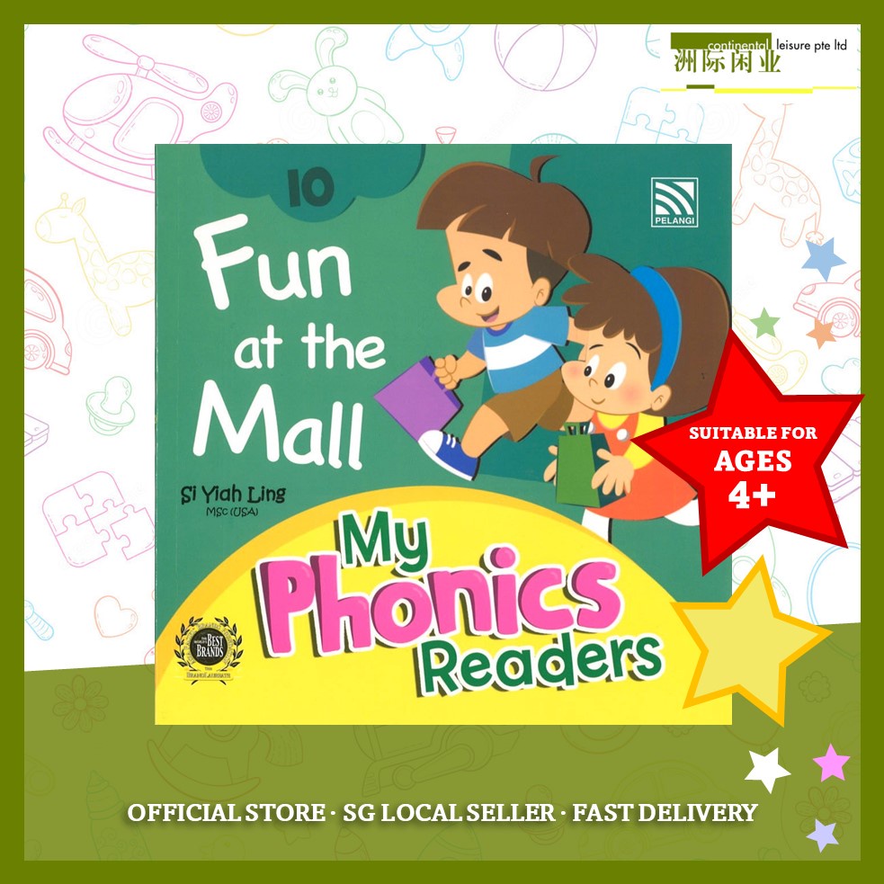 My Phonics Readers - Fun At The Mall ( Children's Storybooks ) | Shopee ...