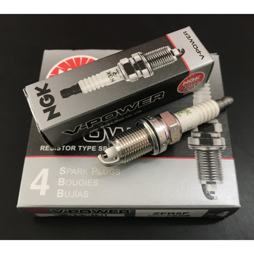 SPARK PLUG NGK ZFR5F MERCURY 4 UNIT (8M0204728) | Shopee Malaysia