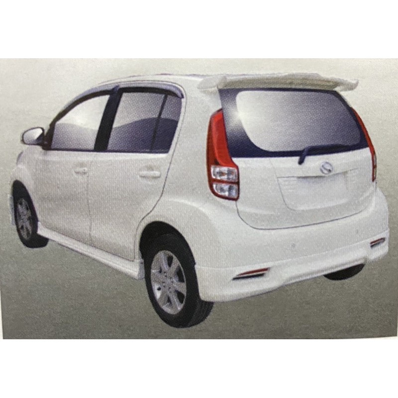 (PU) MYVI Elegance Front Side Rear Skirt Bodykit Myvi Lagi Best 1.3 ...