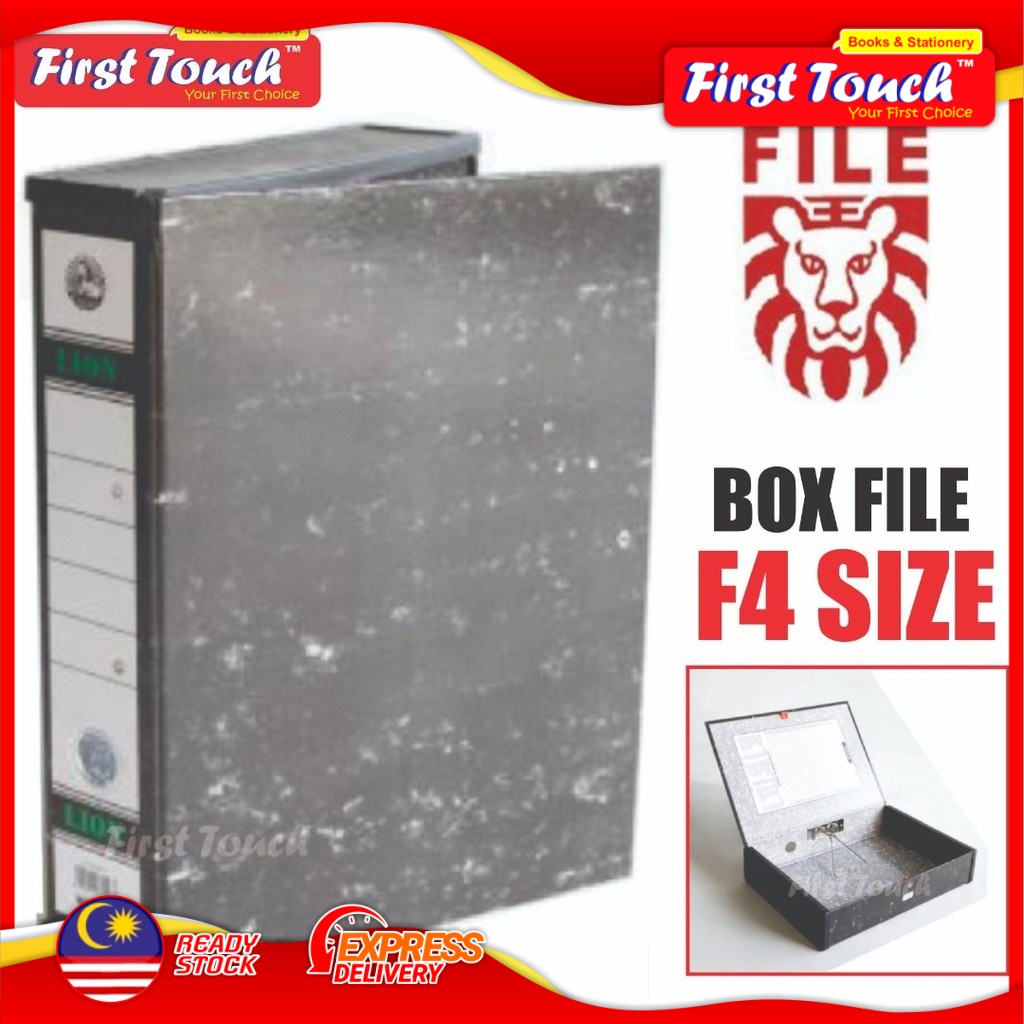Lion F4 Box File BFF480 (price per pcs) | Shopee Malaysia