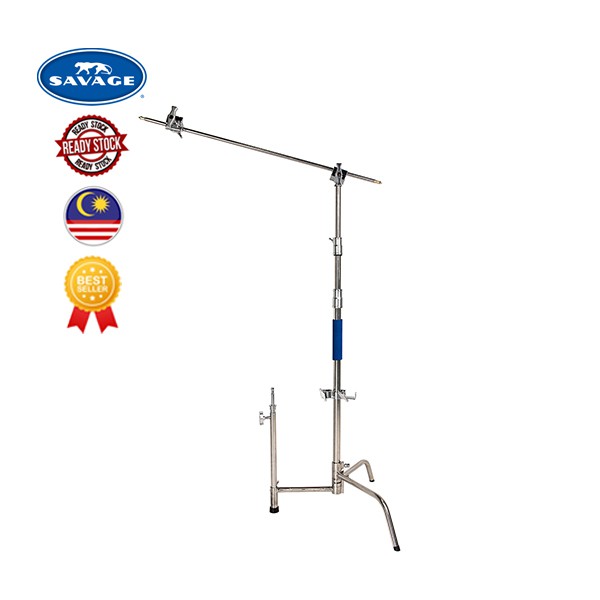 Savage Stainless Steel C-Stand with Grip Arm Kit (CSS-200S) | Shopee ...