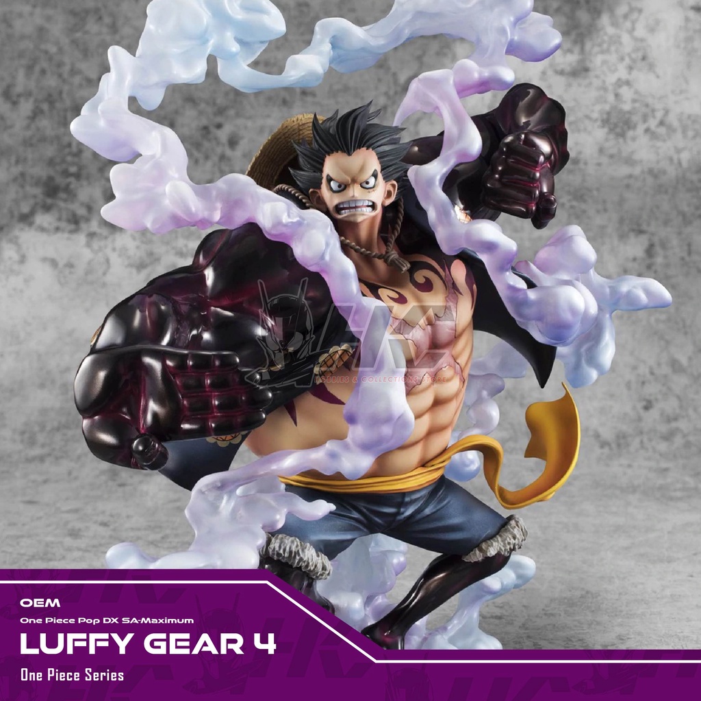 NON ORI - One Piece Pop Dx SA Maximum Monkey D Luffy - Gear 4 | Shopee ...