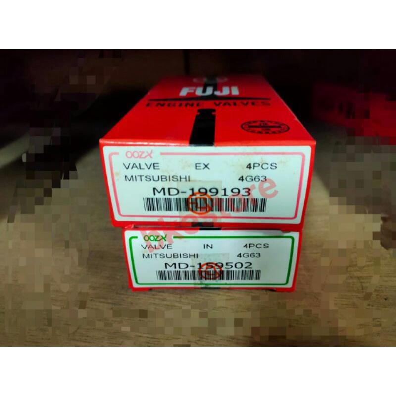 PERDANA 2.0 E55A 4G63 ENGINE VALVE INTAKE & EXHAUST VALVE ( JAPAN ...