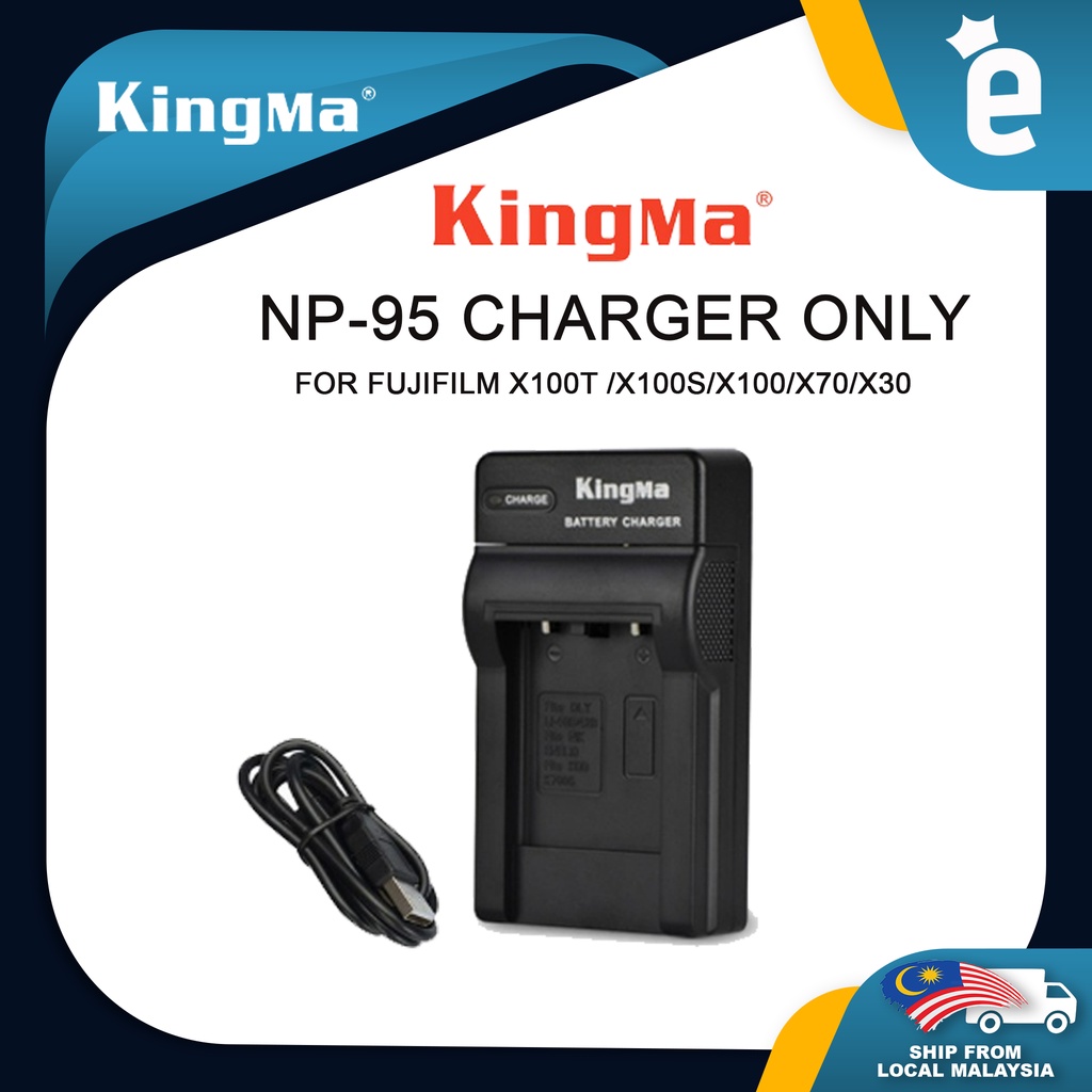 Kingma for Fujifilm NP-95 Li-Ion Battery & Charger Kit For Fujifilm ...