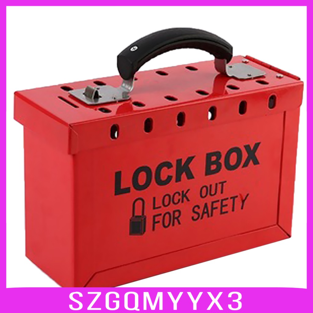 [Local delivery] Lockout Lock Device Storage, up to 12 Padlocks ...