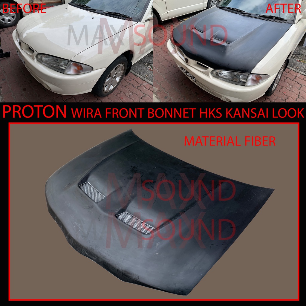 PROTON WIRA SEDAN SALOON WIRA AEROBACK SATRIA PUTRA HKS KANSAI EVO3 EVO ...