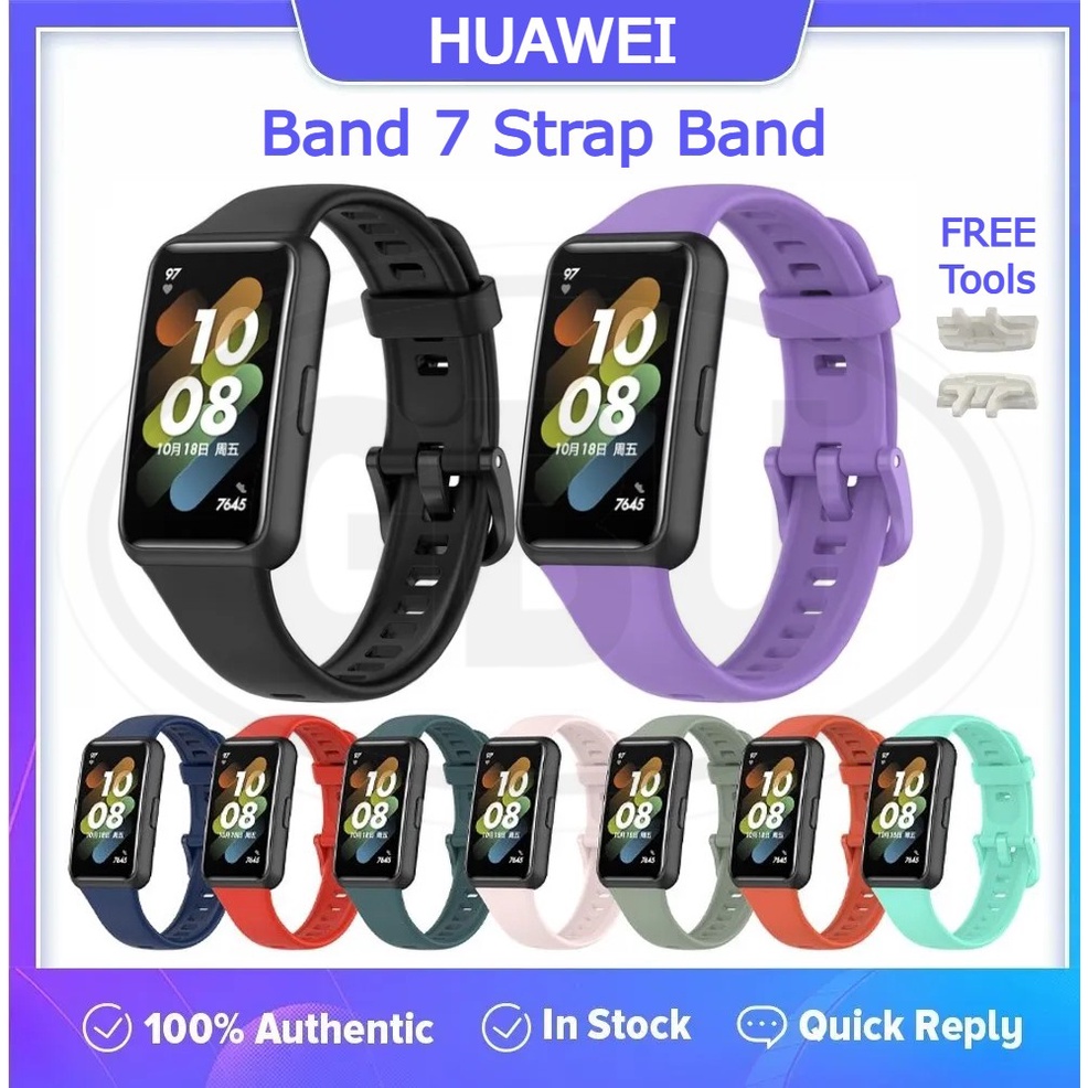 Huawei Band 7 / Huawei Band7 Smartwatch Tali Silikon Lembut / Watch ...