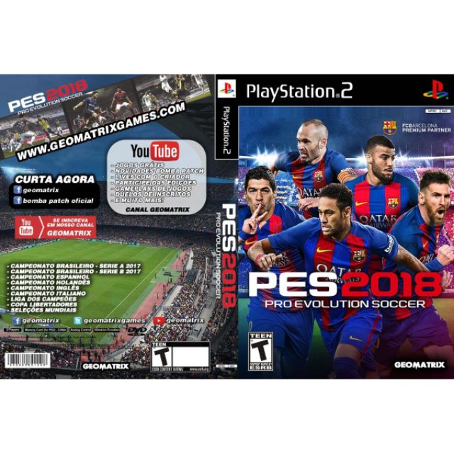 PS2 PES 2018 Pro Evolution Offline | Shopee Malaysia