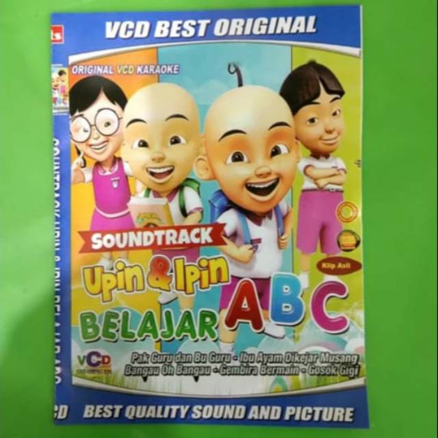 Upin Ipin soundtrack VCD Cassette Learn ABC | Shopee Malaysia