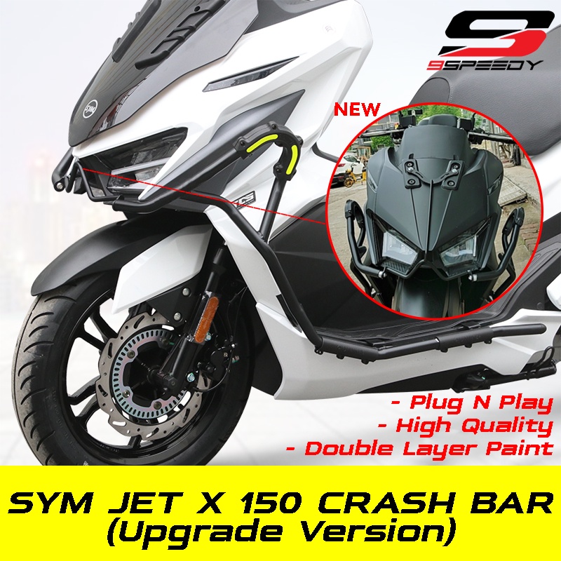 Sym JET X 150 (New) Crash Bar Set Plug N Play | Shopee Malaysia
