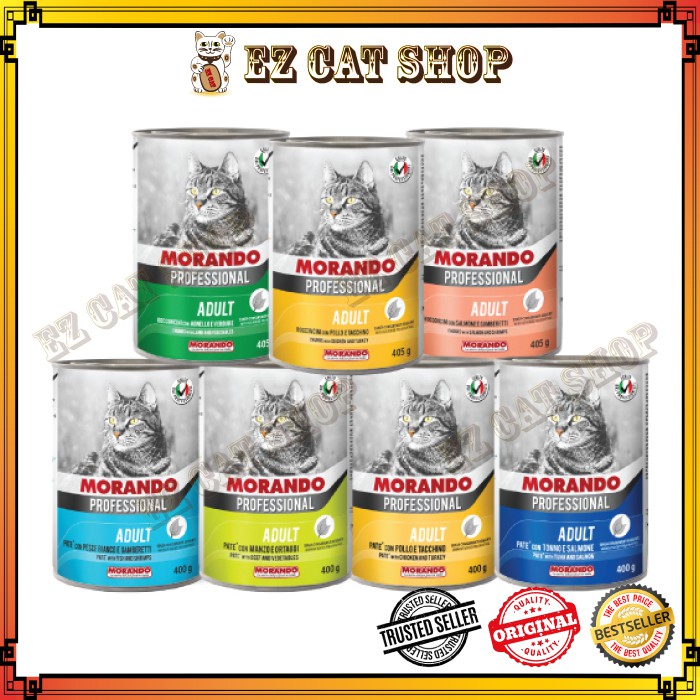 Morando Professional Cat Canned Food 400gm (Pate/ Chunk) | Shopee Malaysia