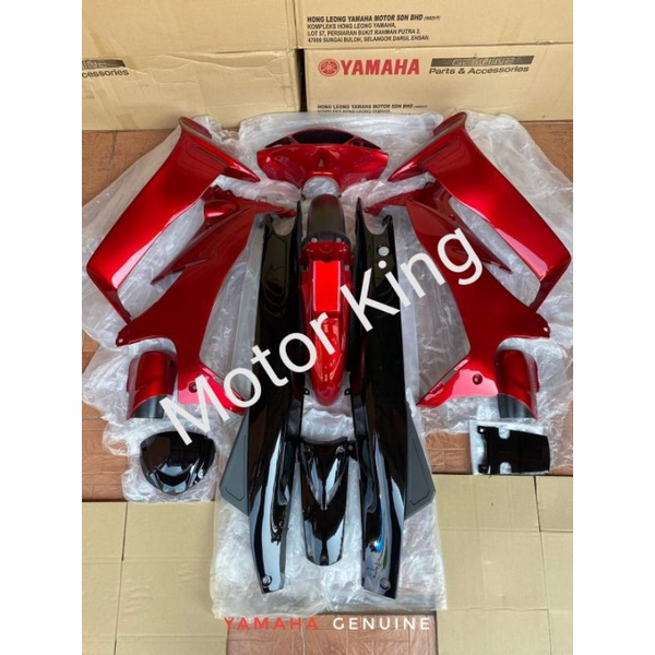 Body Cover Set Yamaha 125ZR 125Z Y125ZR 125 ( DRMK + BLACK ) 100% HLY ...