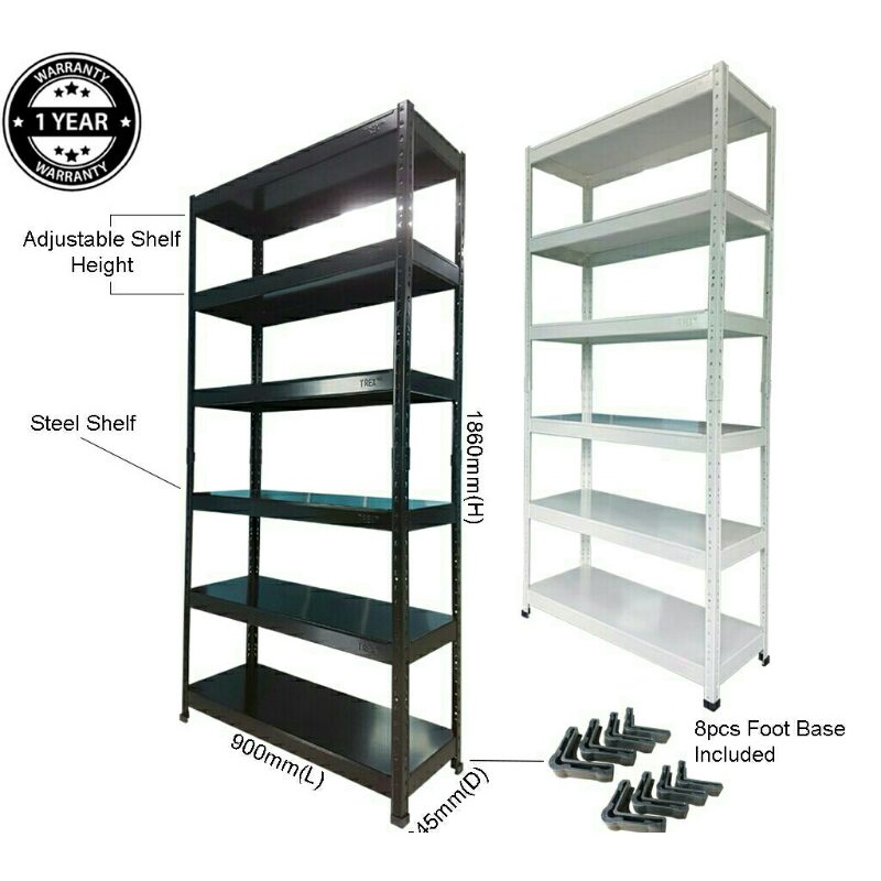 5 tier 4 tier 6 tier heavy duty multipurpose metal rack steel rack full ...