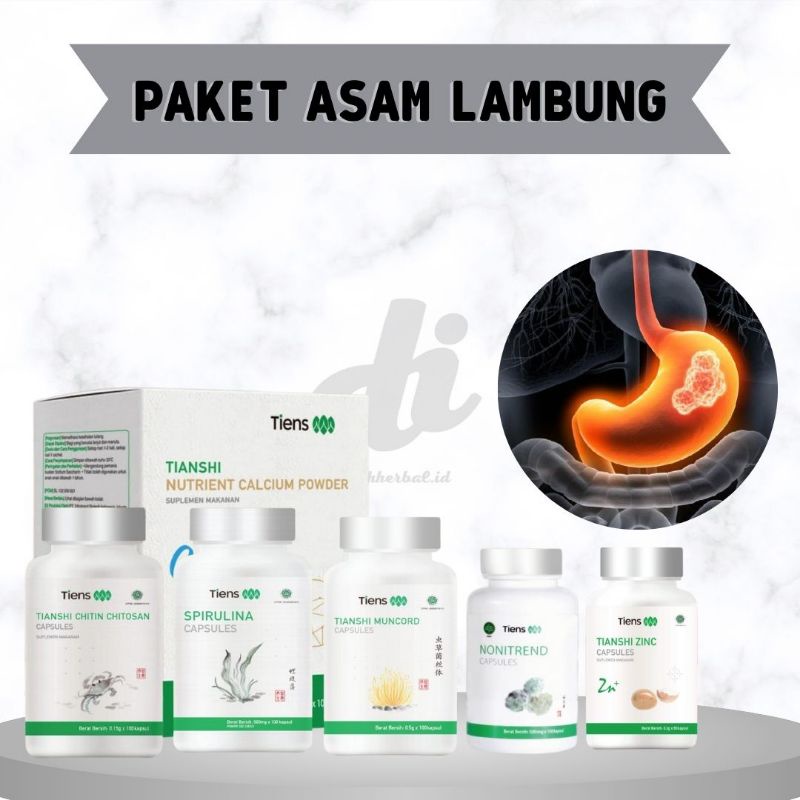 Tiens Chronic Stomach Acid Package Effective for Dyspepsia, Gastritis ...