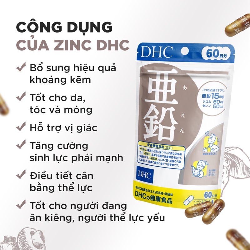 Dhc Zinc 15 / 30 Days Zinc Supplement | Shopee Malaysia