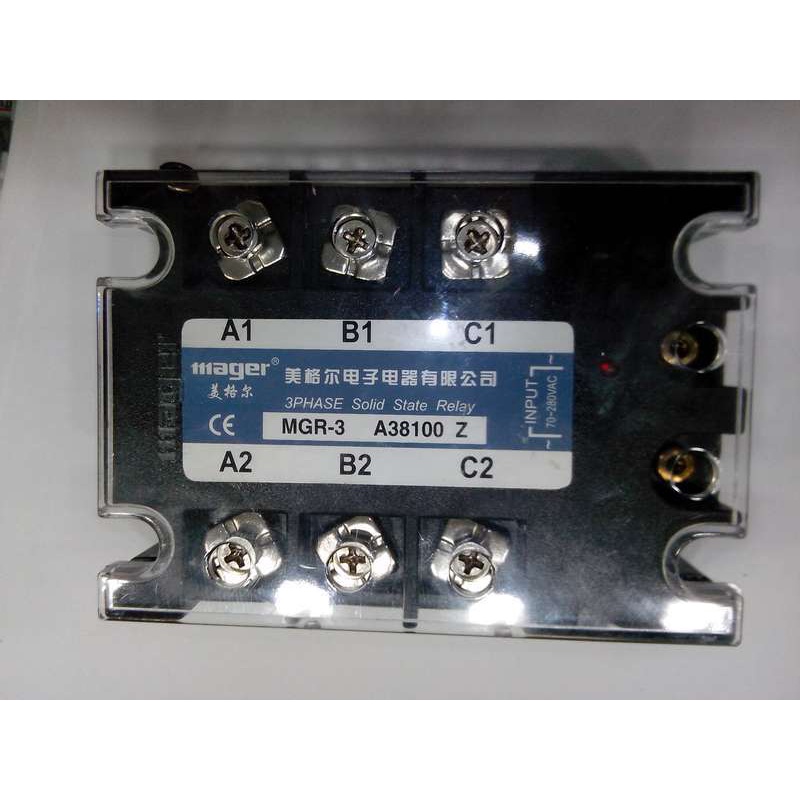 mager Three-phase solid state relay MGR-3 A38100Z 100A | Shopee Malaysia
