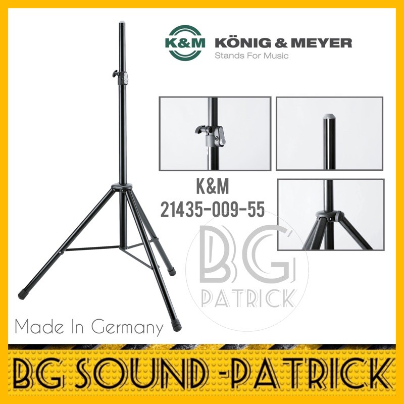 K&M 21435-009-55 Black Speaker Stand | Shopee Malaysia