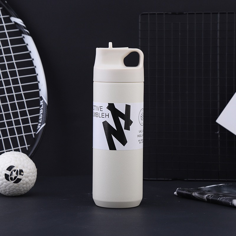 Japanese Style Stainless Steel Minimalist Kinto Active Travel Thermal Tumbler Straw Bottle ...