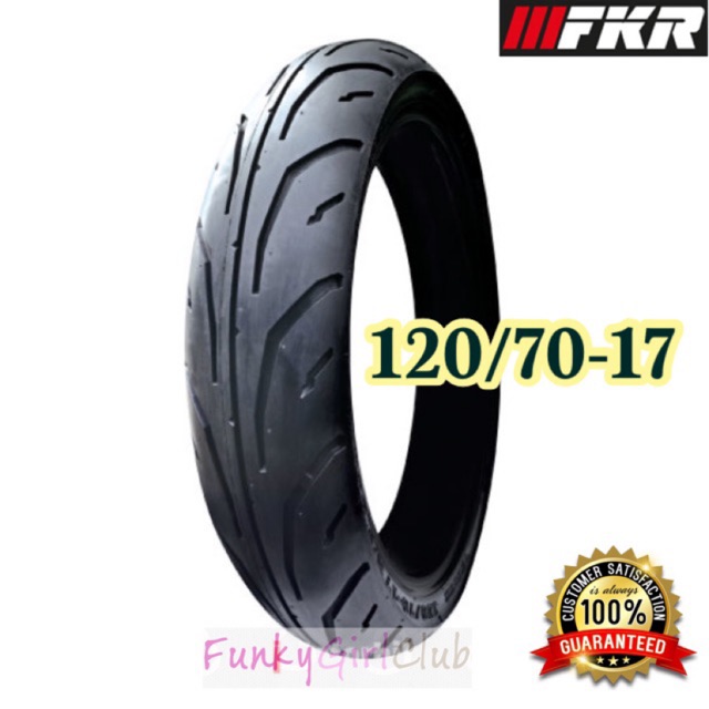 FKR RS900 TUBELESS TAYAR 120/70-17 Bunga Air NS200 R25 Ninja250 Y15ZR ...