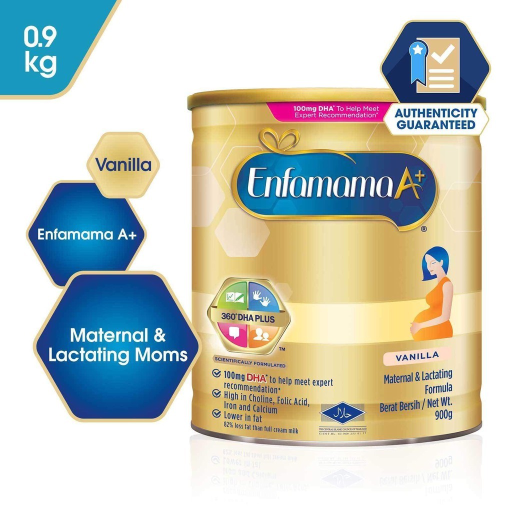 Enfamama A+ Vanilla/Chocolate - 800g (Susu mengandung) | Shopee Malaysia