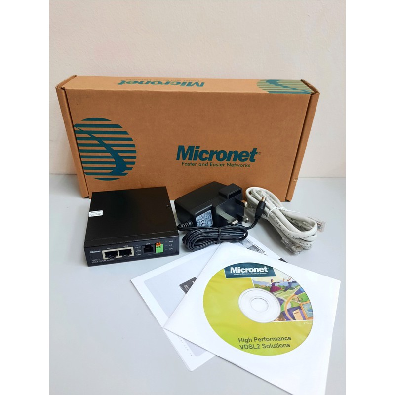 MICRONET VDSL2 CO/CPE Modem With DIP Switch | Shopee Malaysia