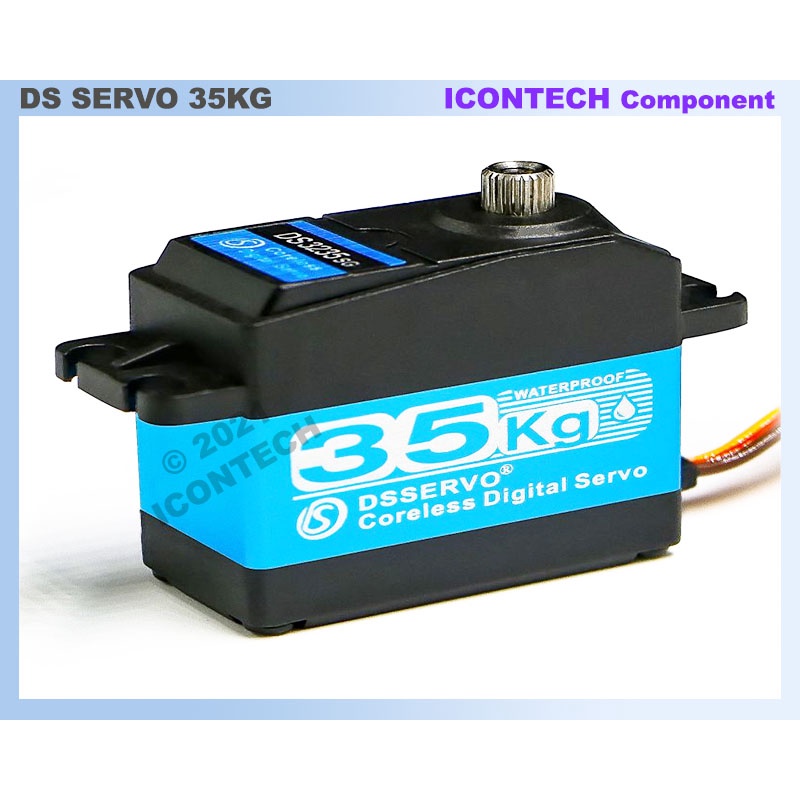 Dsservo ORIGINAL DS3235 35KG Coreless Servo Motor Water Proof 180° High ...
