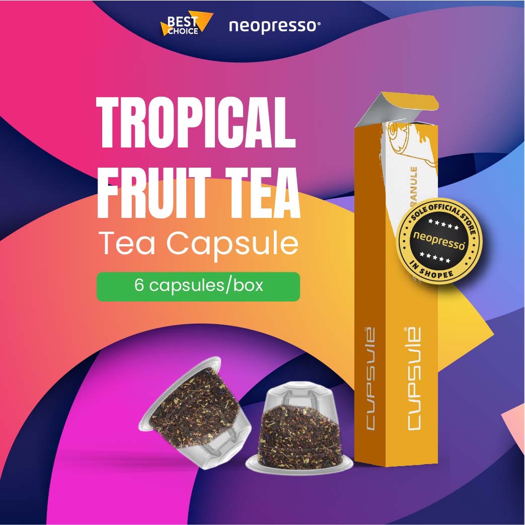Tropical Fruit Tea NS Capsule (6 capsules/box) | Shopee Malaysia