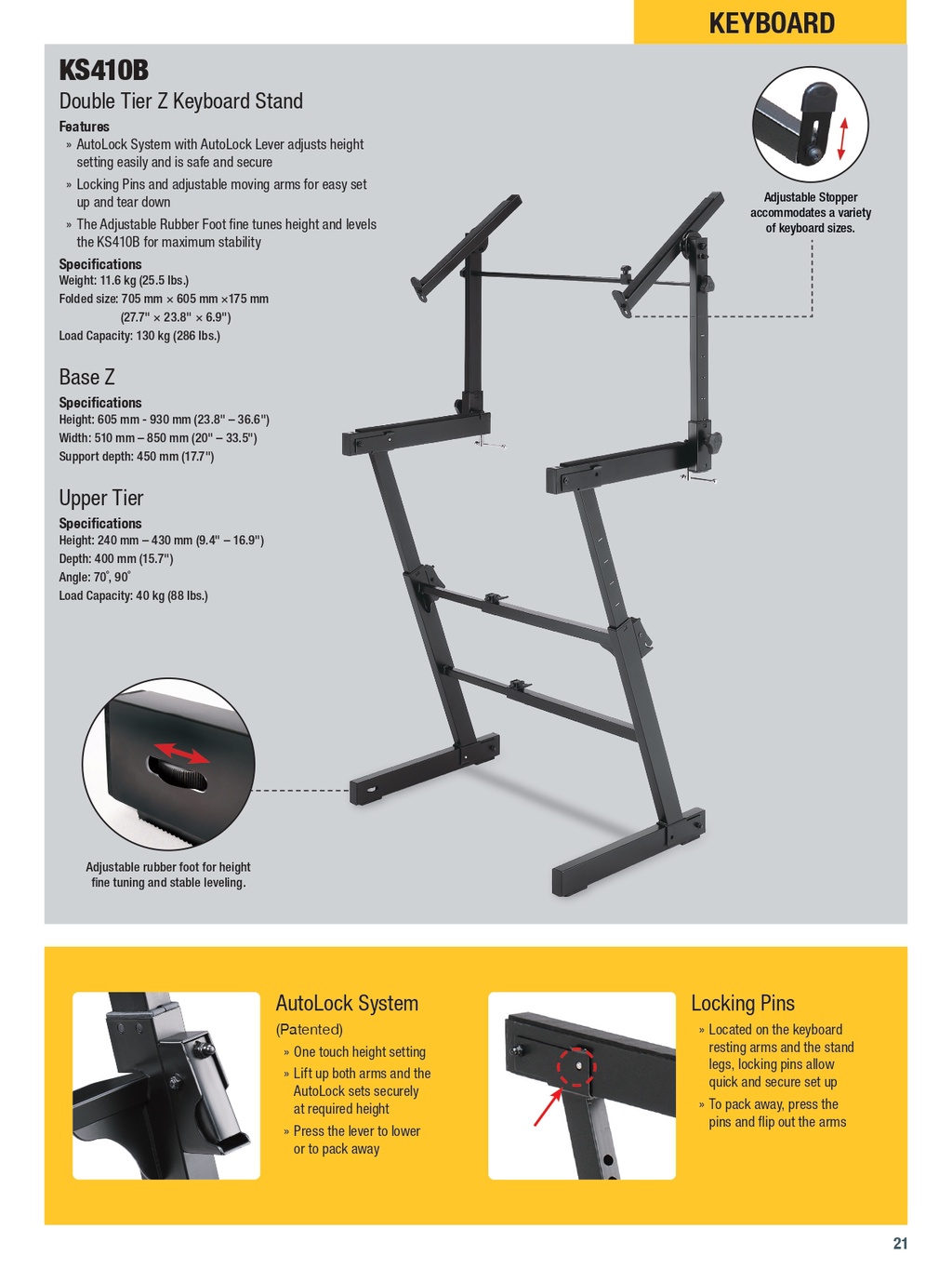 Hercules KS210B Double X Keyboard Stand | Shopee Malaysia